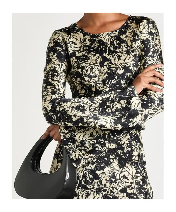 GANNI Floral Pattern Dress