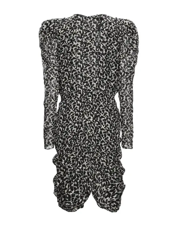 Isabel Marant Étoile Two-tone V-neck Midi Dress