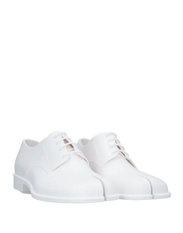 MAISON MARGIELA Round Toe Derby Shoes - White