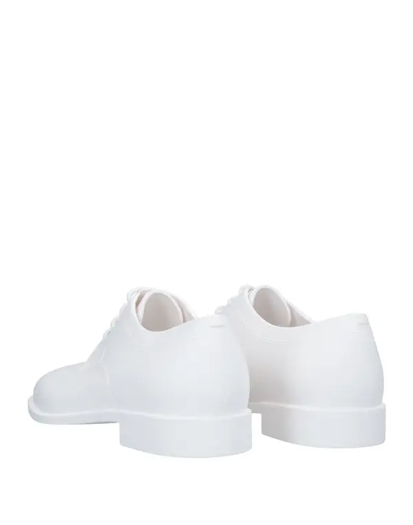 MAISON MARGIELA Round Toe Derby Shoes - White