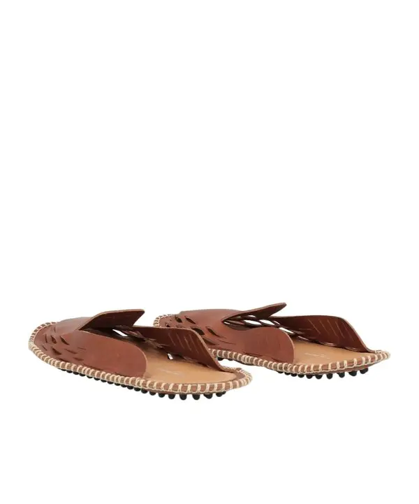 MAISON MARGIELA Minimalist Leather Mules - No