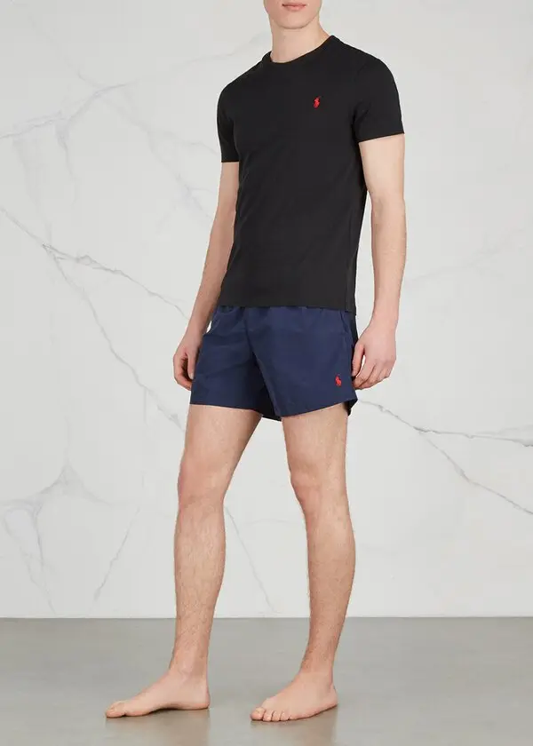 Polo Ralph Lauren Logo-embroidered Shell Swim Shorts