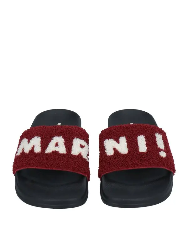 Marni Minimalist Solid Color Slippers