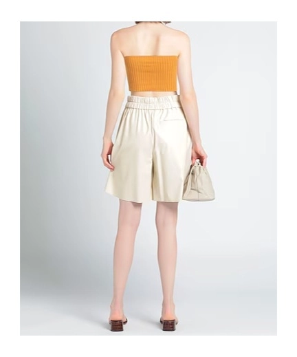 Chloé Knitted Bandeau Top - Orange
