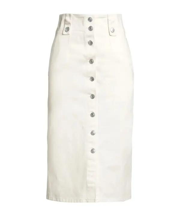 Isabel Marant Étoile Gabardine Button-fastenings Pencil Skirt