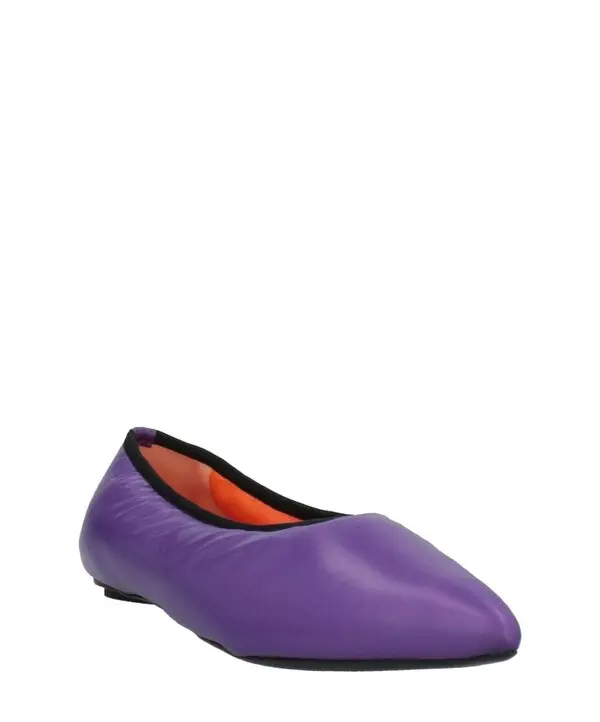 Marni Solid Color Flat Shoes