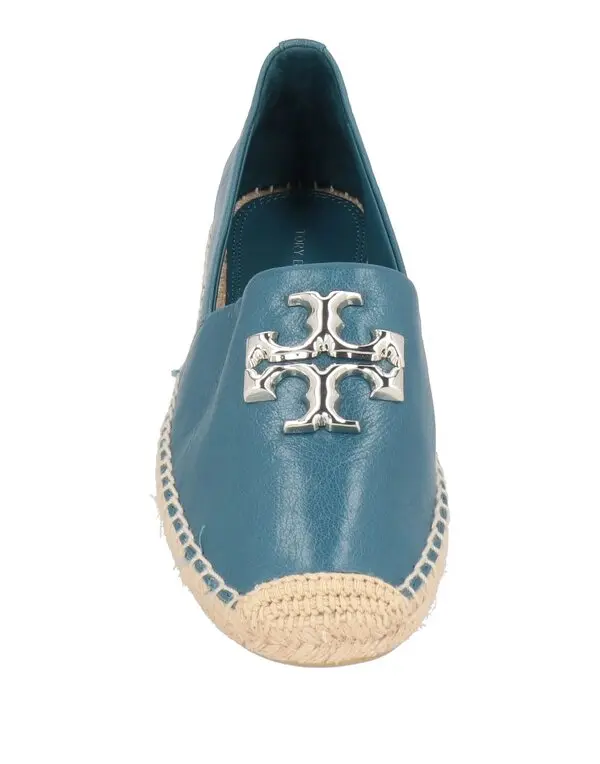 Tory Burch Leather Espadrilles With Appliqués