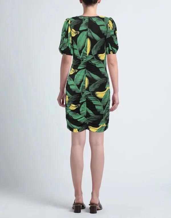 GANNI Floral-print Bodycon Dress