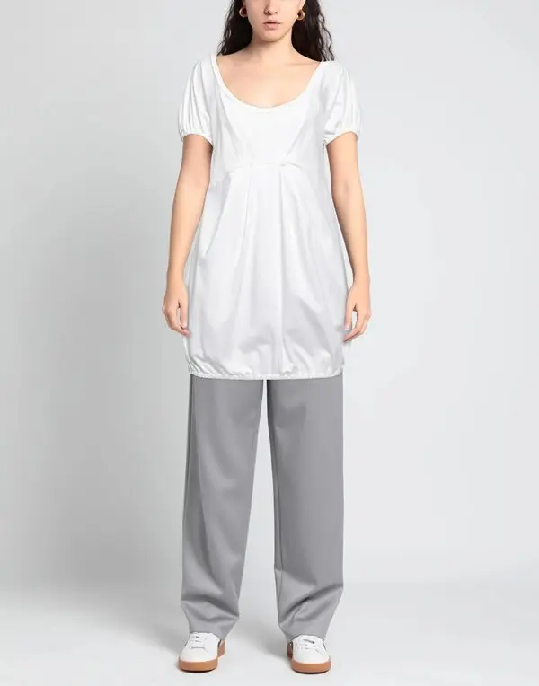 Sportmax Solid Color Short Sleeve T-shirt