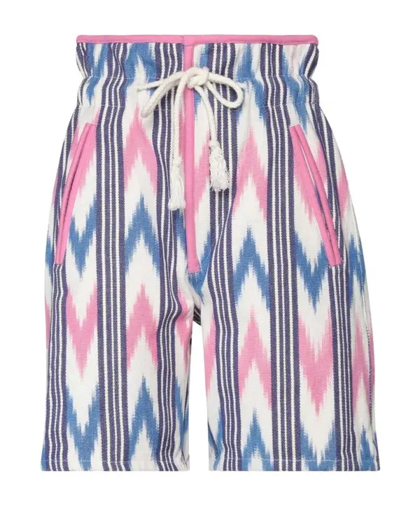 Isabel Marant Étoile Drawstring Waist Printed Shorts