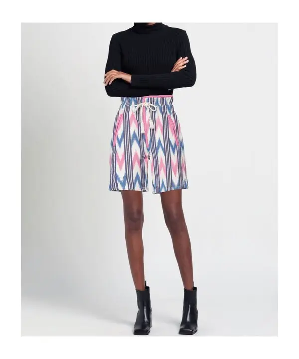 Isabel Marant Étoile Drawstring Waist Printed Shorts