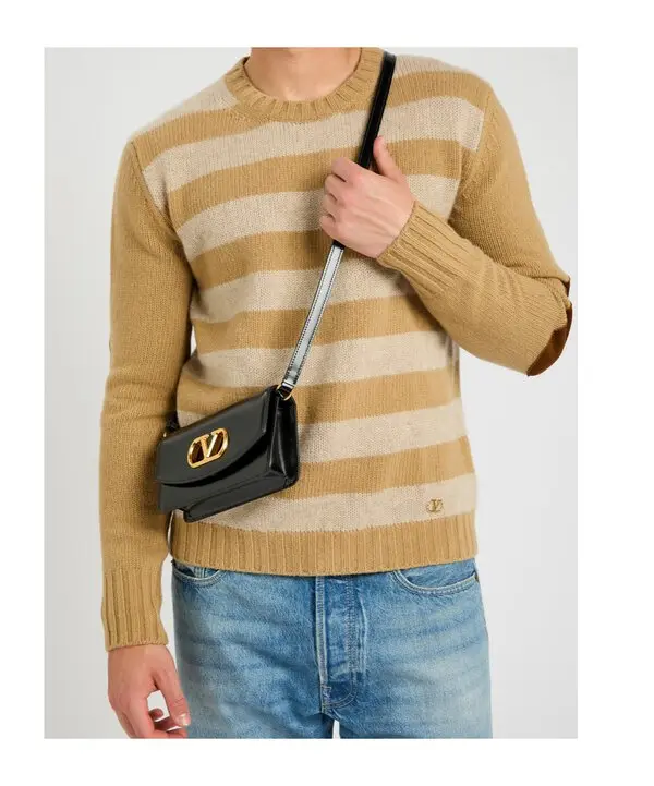 Valentino Garavani Vain Small Leather Shoulder Bag