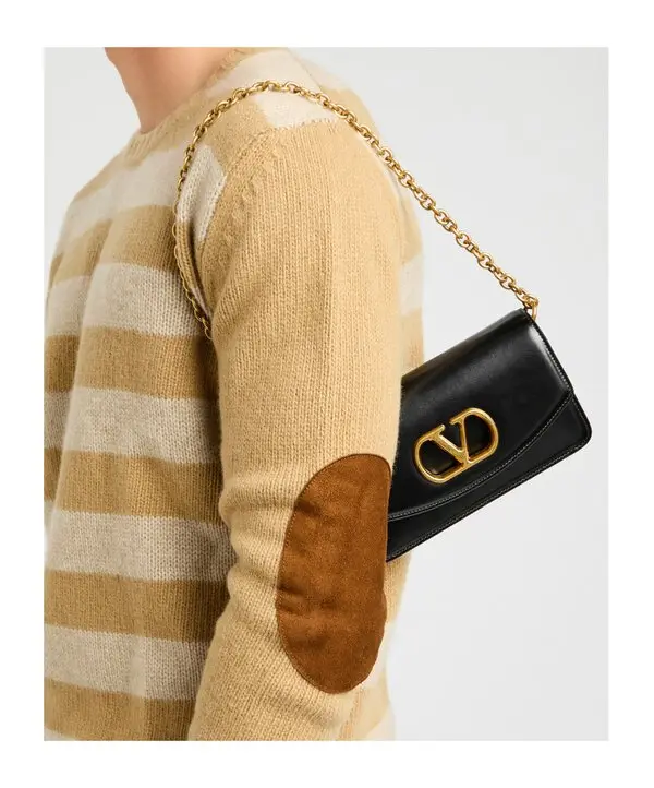 Valentino Garavani Vain Small Leather Shoulder Bag