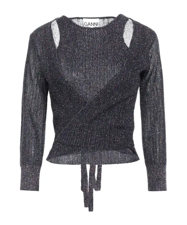 GANNI Multicolour Metallic Knit Jumper