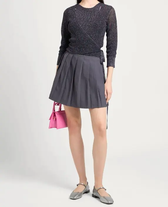 GANNI Multicolour Metallic Knit Jumper
