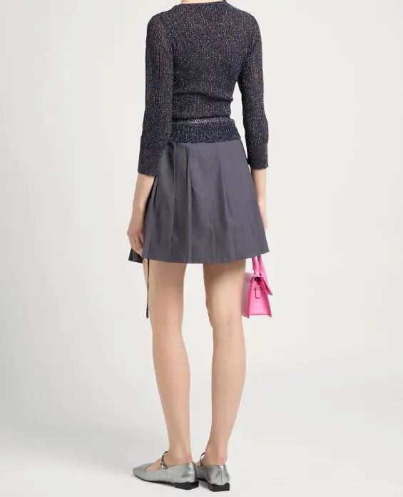GANNI Multicolour Metallic Knit Jumper