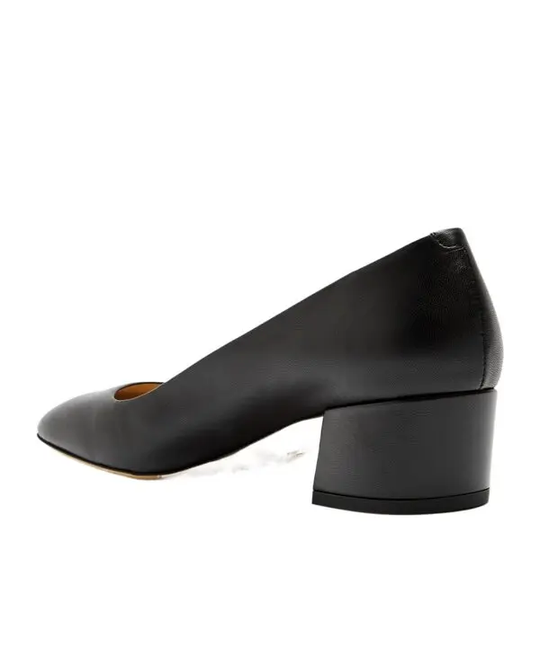 Gabriela Hearst Square Toe Block Heel Pumps