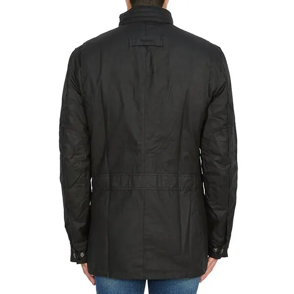 Barbour Long-sleeved Casual Jacket With Logo And Multi-pocket Design