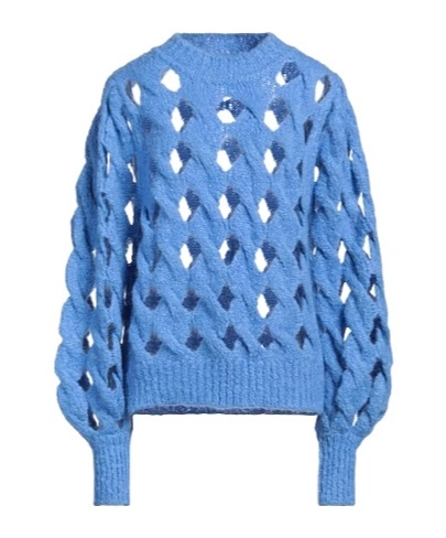 Isabel Marant Étoile Open-knit Crewneck Long-sleeve Sweater