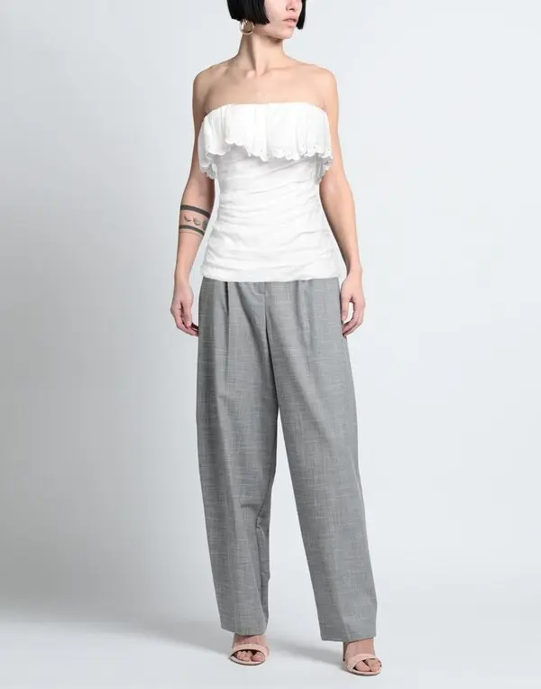 Isabel Marant Étoile Sleeveless Ruched Top - White