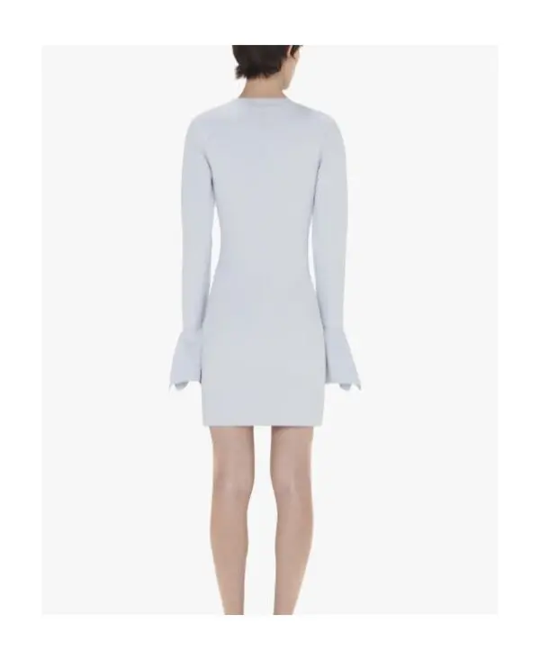 J.W.ANDERSON Jw Anderson V-neck Long-sleeved Mini Dress