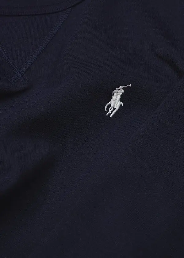 Polo Ralph Lauren Crew Neck Long-sleeved Sweatshirt - Black