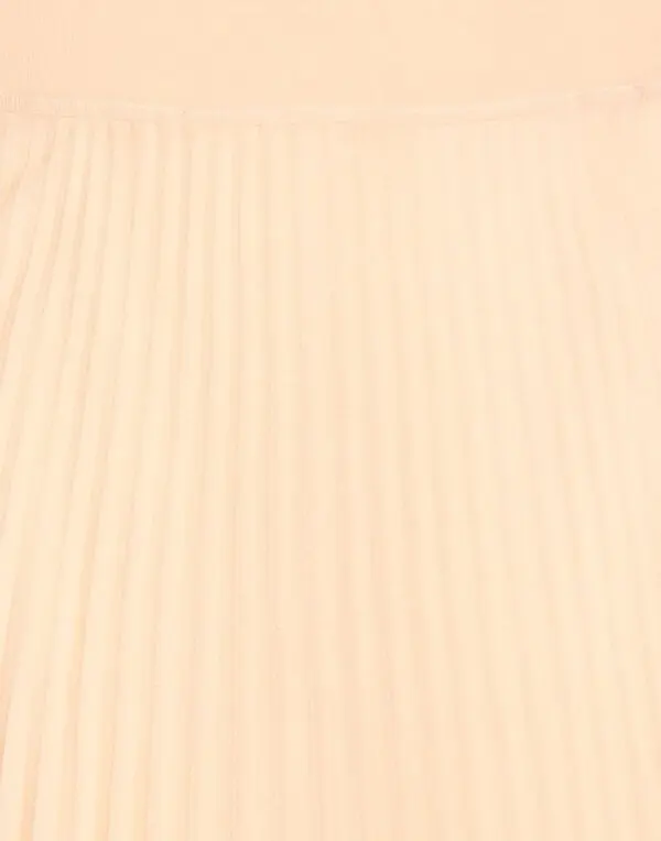 Chloé Solid Color Chiffon Midi Skirt