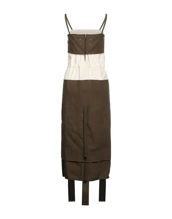 MAISON MARGIELA Sleeveless Flared Midi Dress