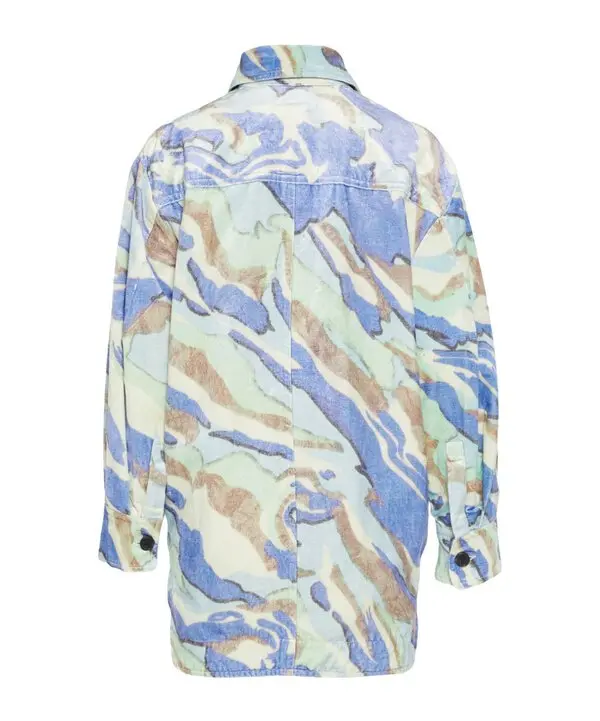 Isabel Marant Étoile Printed Long-sleeved Shirt