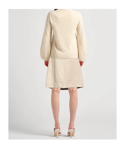 Burberry Midi Wrap Skirt