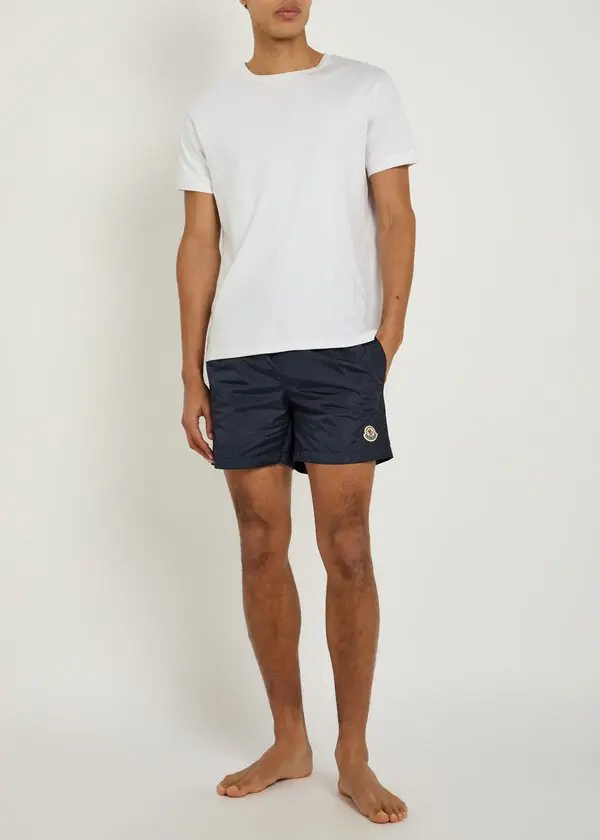 Moncler Logo Shell Swim Shorts