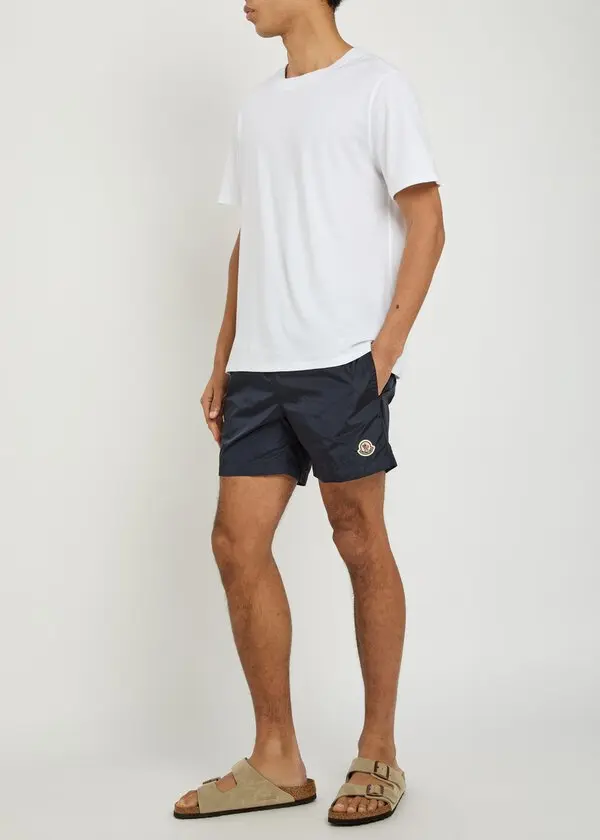 Moncler Logo Shell Swim Shorts