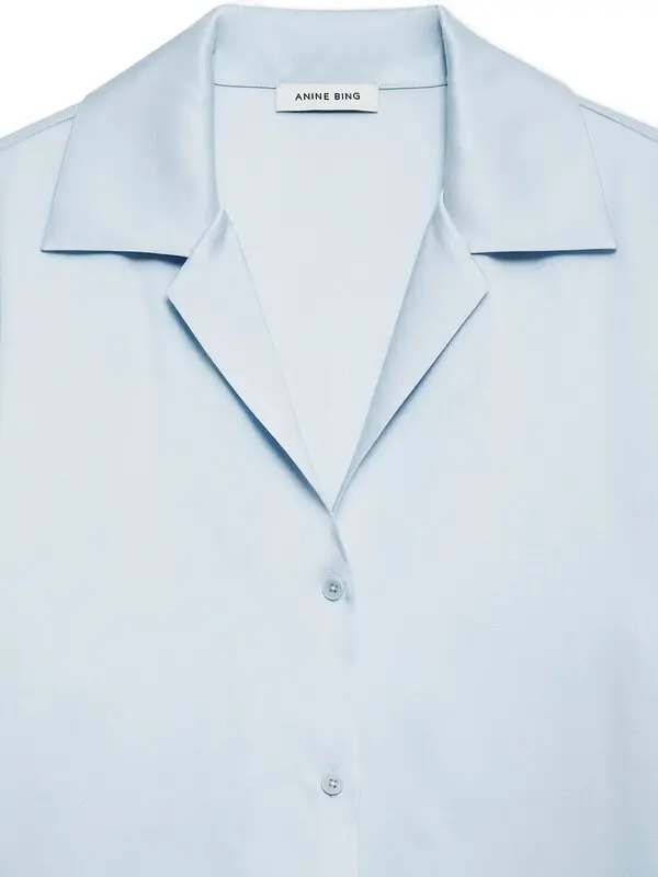 ANINE BING Long Sleeve Button-up Shirt