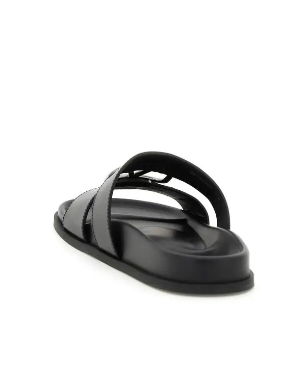 Valentino Garavani Vlogo Plaque Slip-on Slides