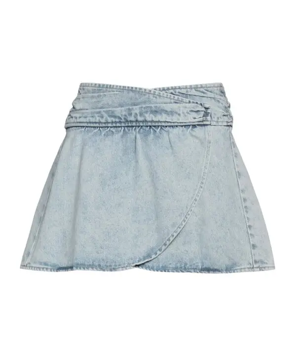 Isabel Marant Étoile Light Wash Denim Skirts - Gray