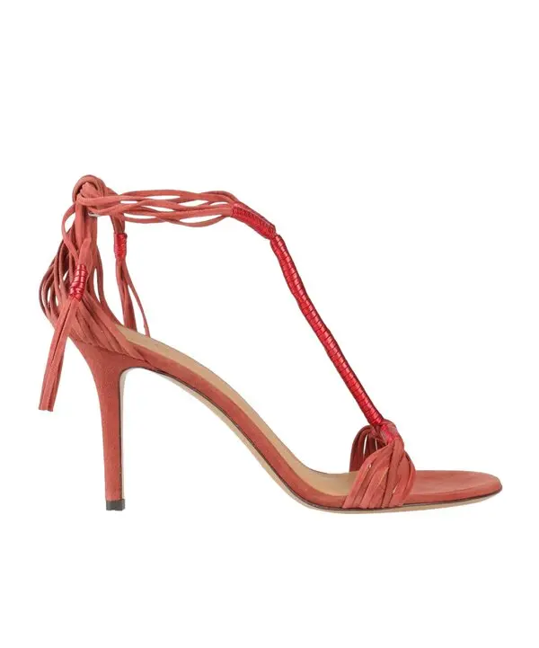 Isabel Marant Étoile Stiletto Heel Round Toe Sandals