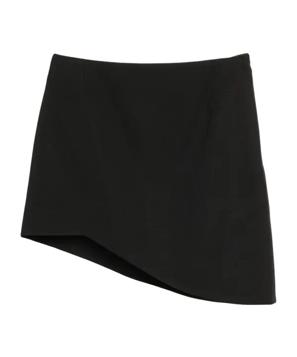 Saint Laurent Flared Skirt With Zip Fastening