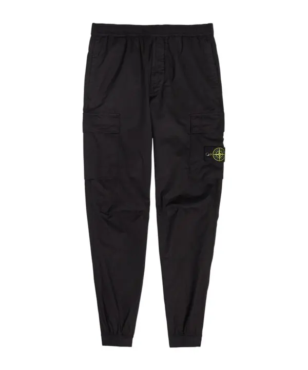 Stone Island Elastic Waist Casual Pants