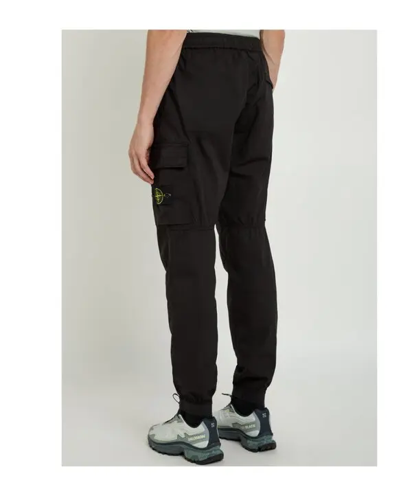 Stone Island Elastic Waist Casual Pants