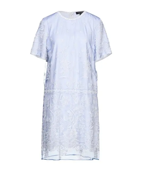 Burberry Floral Lace Short-sleeve Dress