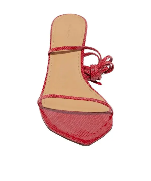 Isabel Marant Étoile Snake Effect Stiletto Sandals