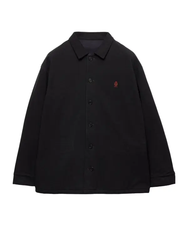 Prada Cotton Jacket With Turn-down Collar