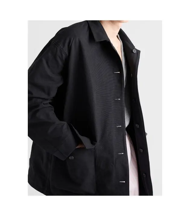 Prada Cotton Jacket With Turn-down Collar