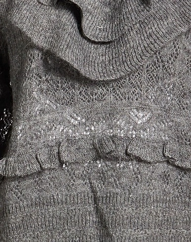 Farm Rio Grey Knitted Sweater