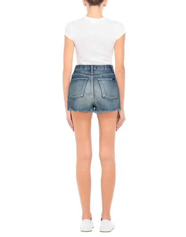 Saint Laurent Denim Shorts