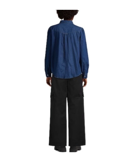 GANNI High Waist Cargo Pants