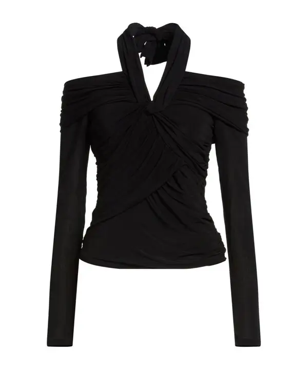 Isabel Marant Étoile Off-shoulder Long-sleeve Top