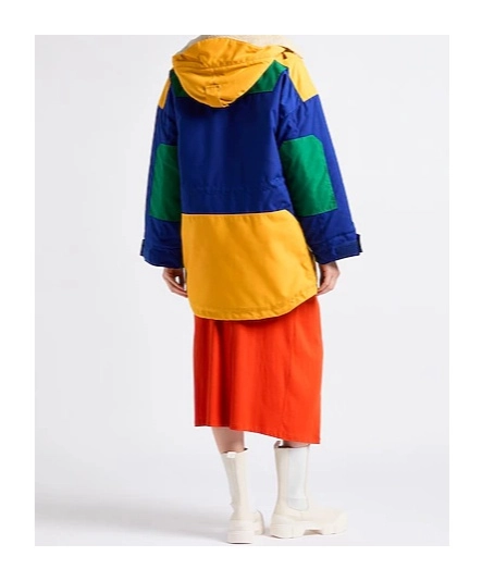 Isabel Marant Étoile Multicolor Hooded Parka