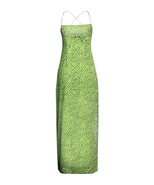 GANNI Floral-print Maxi Dress