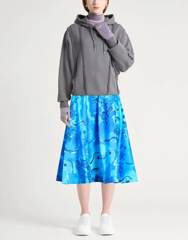 Marni Flared Skirt With Floral Print